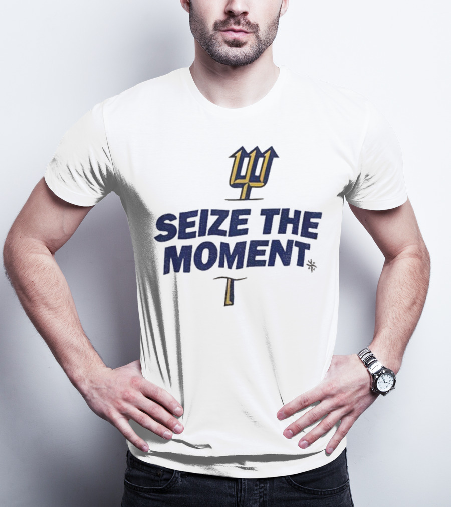 Seattle Mariners Trident Seize The Moment T-Shirt