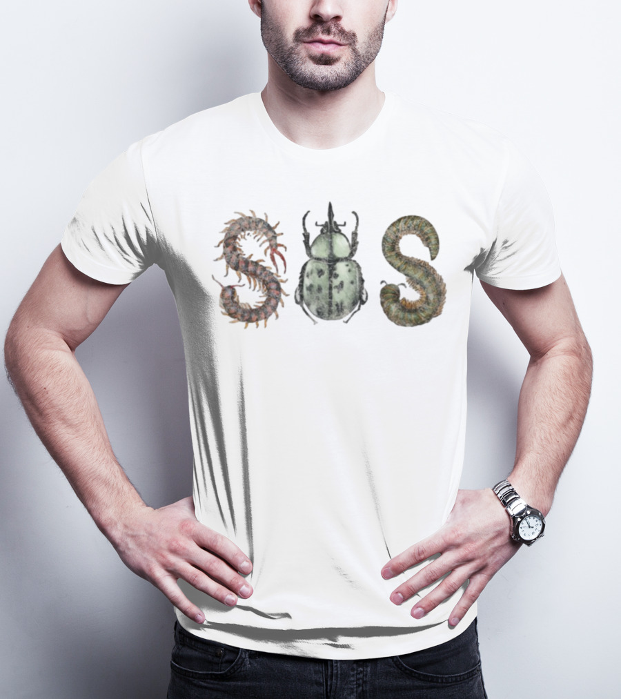 Sza Sos Lana Sos Deluxe Bug Lettering T-Shirt