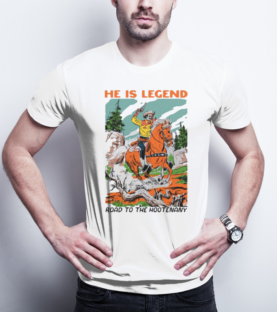 HE IS LEGEND COWBOY BACK TO THE FRONTIERS T-Shirt
