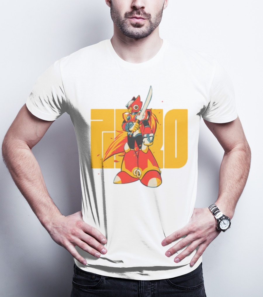 Maverick Hunter Zero Mega Man Fusion T-Shirt