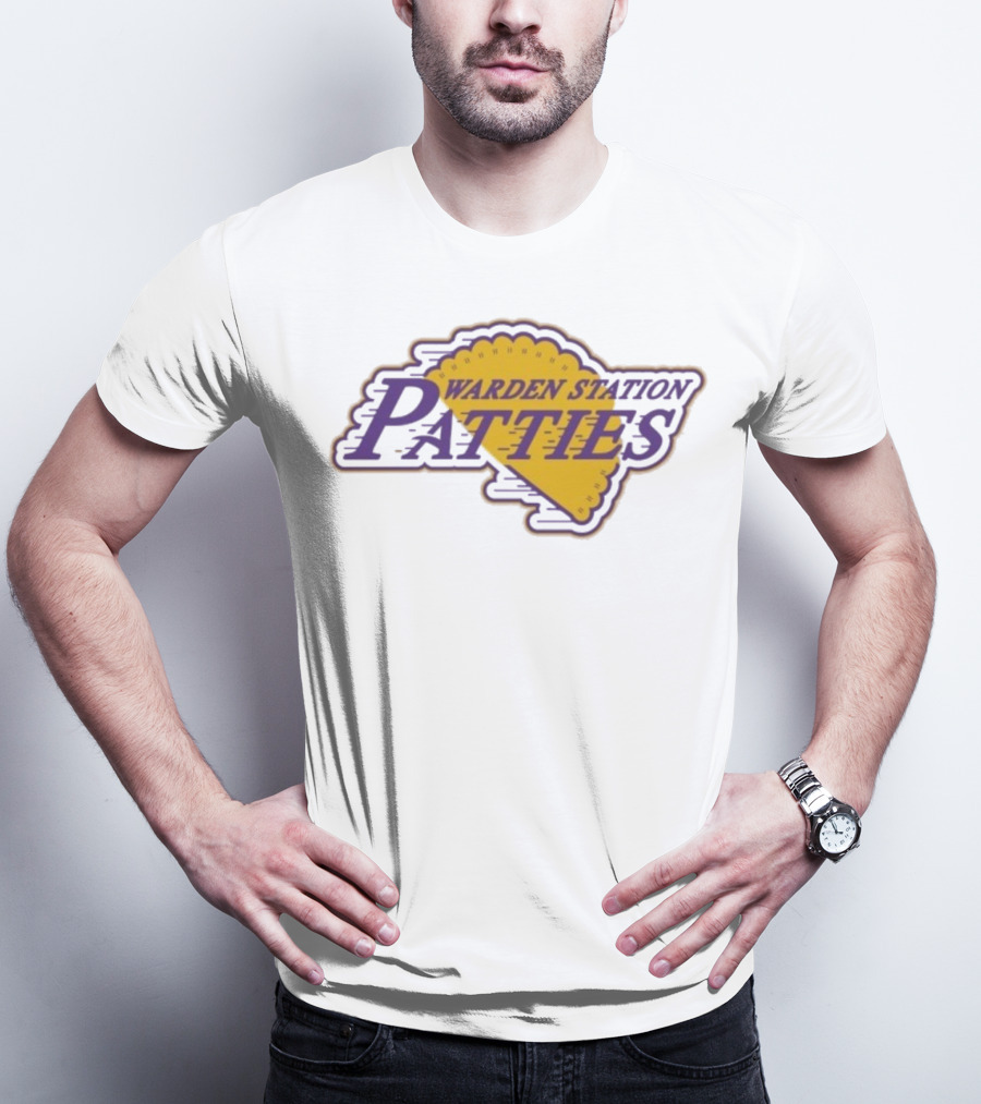 Warden Station Patties Los Angeles Lakers T-Shirt