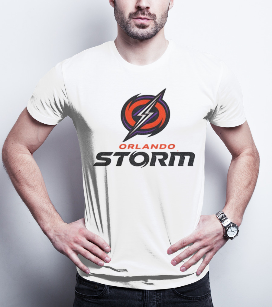 Orlando Storm 2025 Electric Symbol Crest T-Shirt