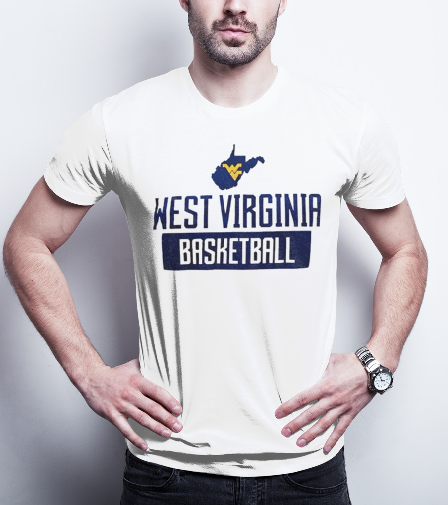 West Virginia Mountaineers Basketball 2025 Iconic Emblem T-Shirt