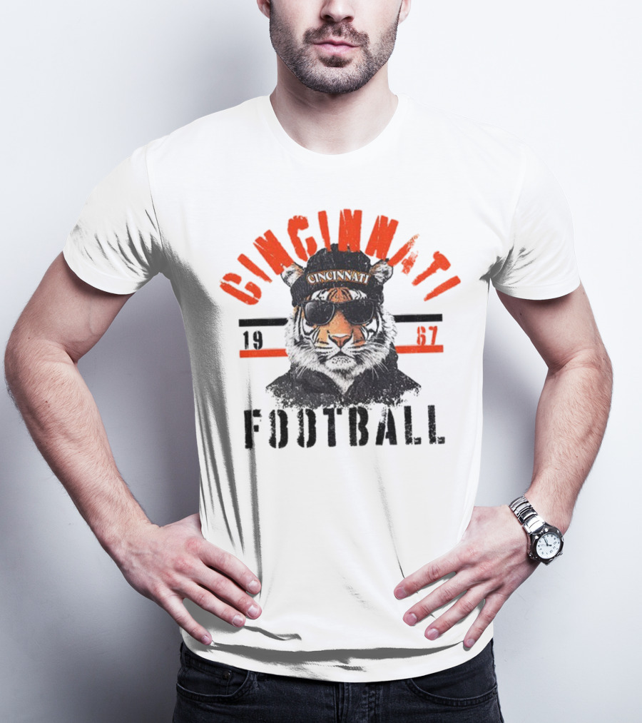 Cincinnati Tiger 1967 Football T-Shirt