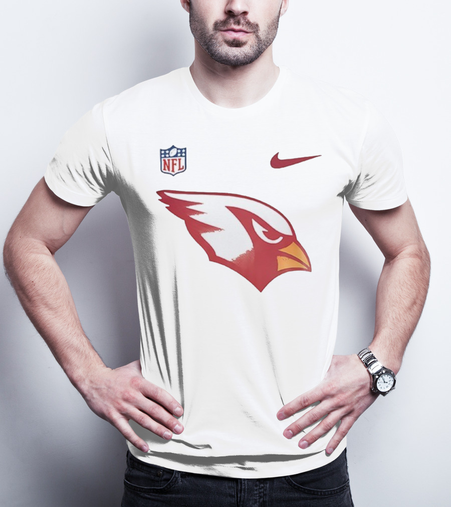 Arizona Cardinals NFL 105 Years Legacy Nike Team Logo T-Shirt