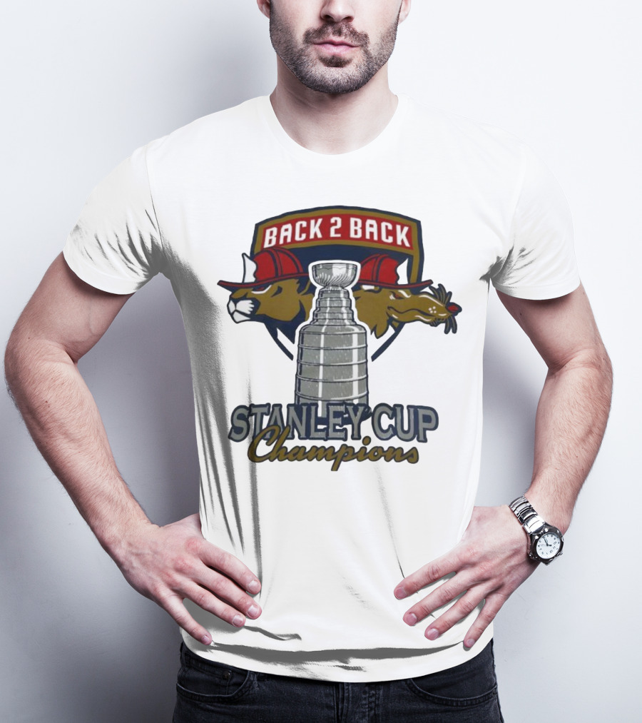 Back 2 Back Florida Panthers Stanley Cup Champions T-Shirt