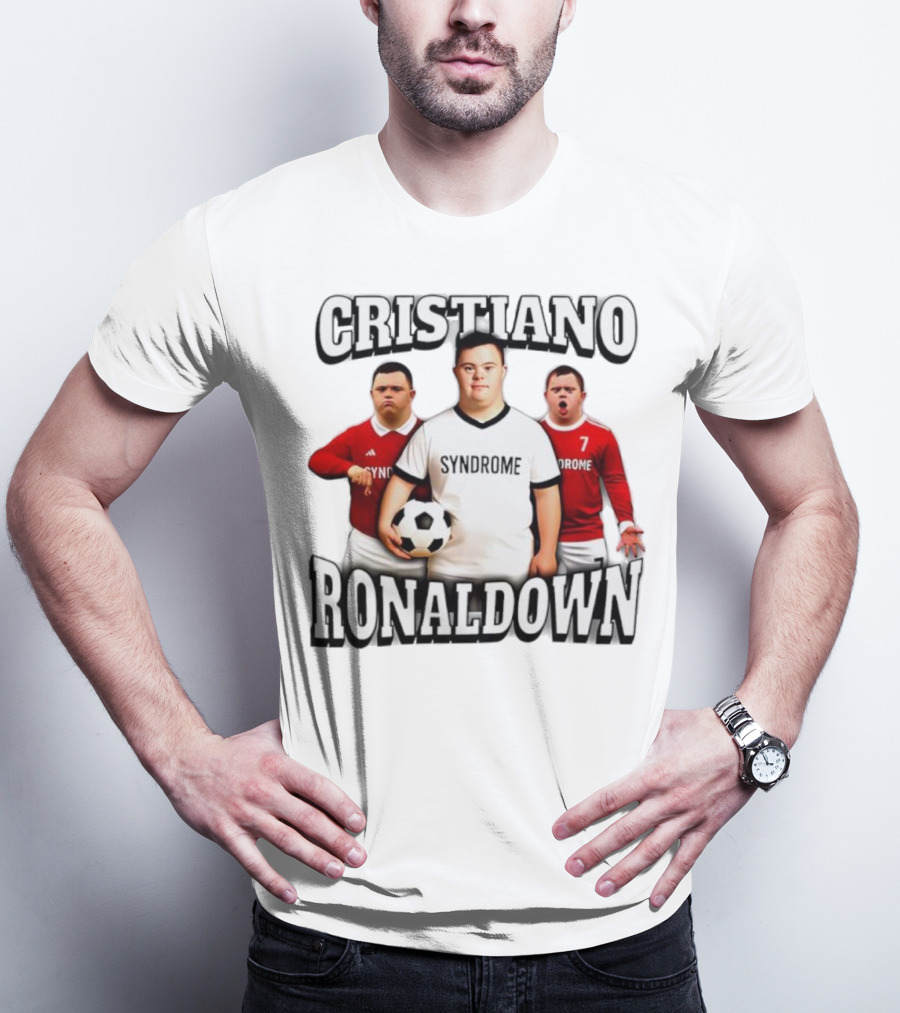 Cristiano Ronaldown Syndrome Graphic T-Shirt