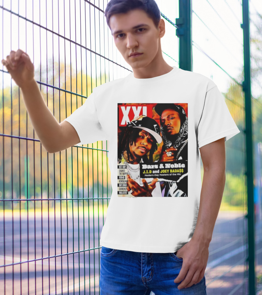 XXL Magazine JID Joey Badass Bars & Noble Modern-Day Masters Of The Mic T-Shirt