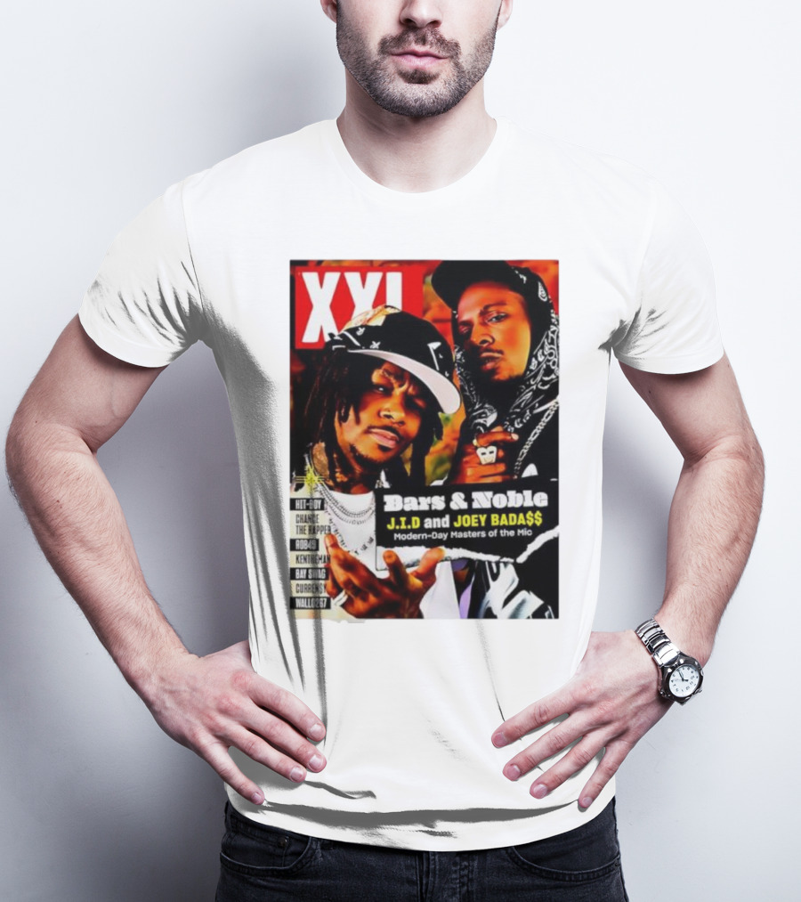 XXL Magazine JID Joey Badass Bars & Noble Modern-Day Masters Of The Mic T-Shirt