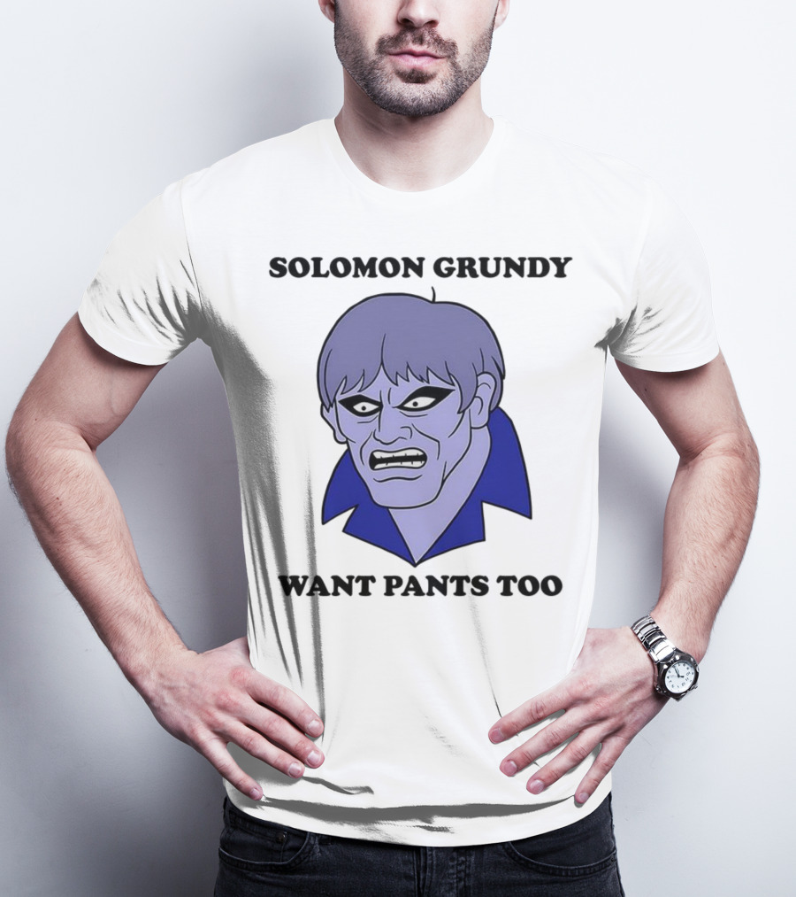 Solomon Grundy Want Pants Too DC Comics Meme T-Shirt