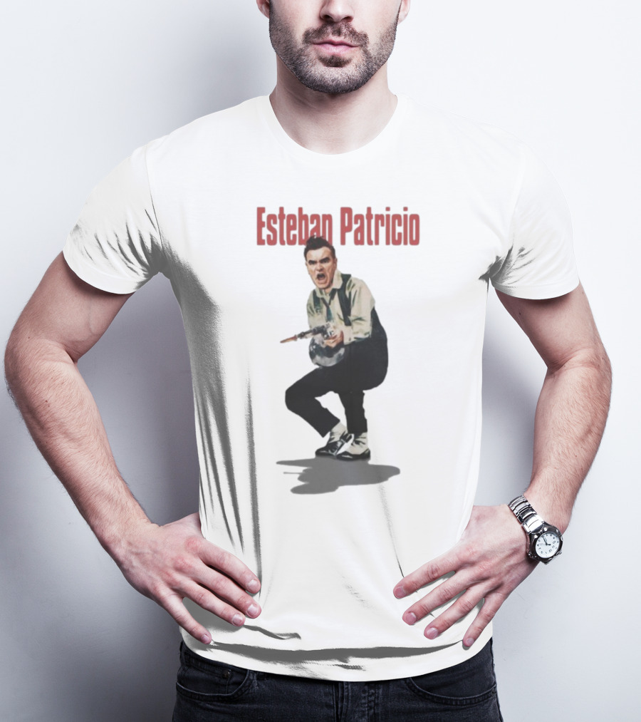 Esteban Patricio Morrissey Style Iconic Pose T-Shirt