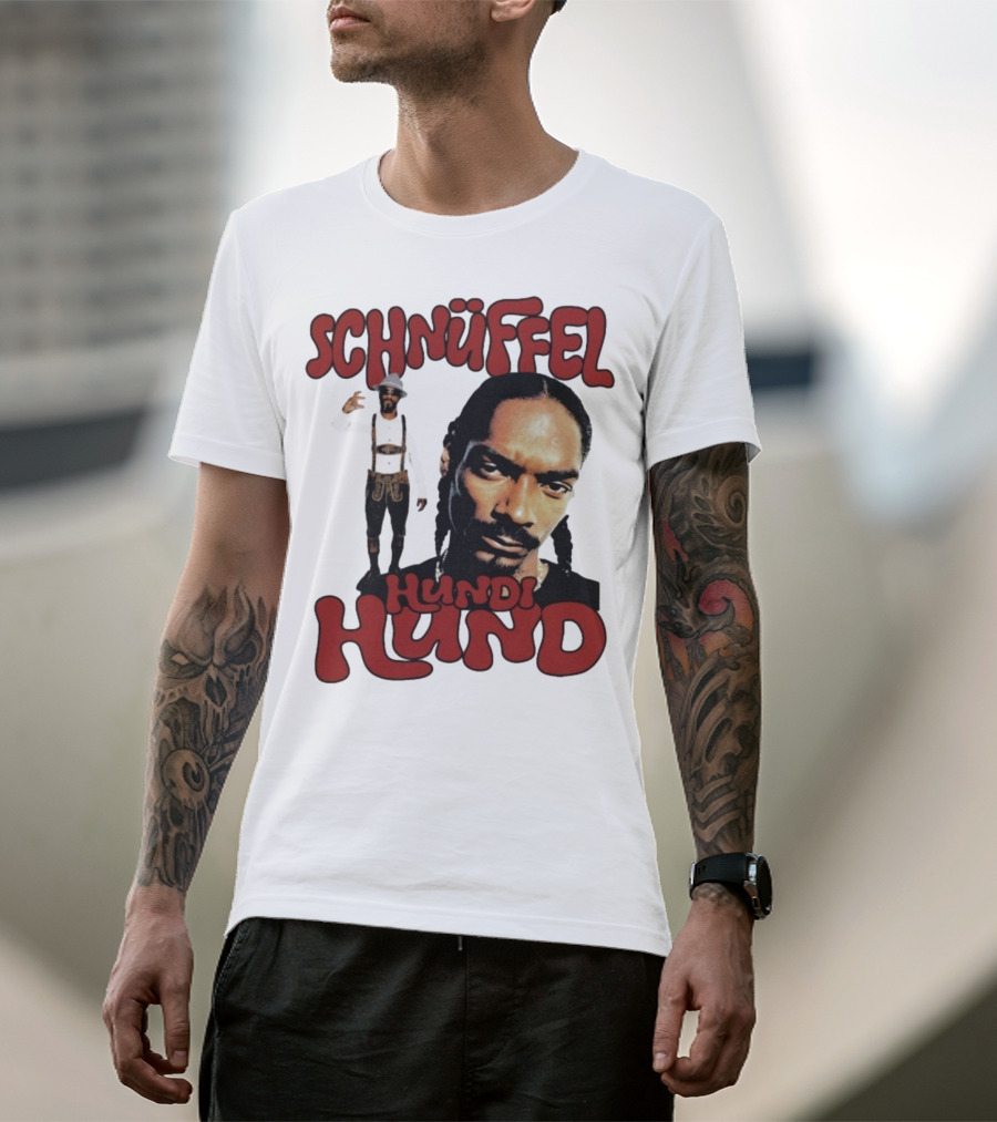 Snoop Dogg Schnüffel Hundi Hund German Style T-Shirt