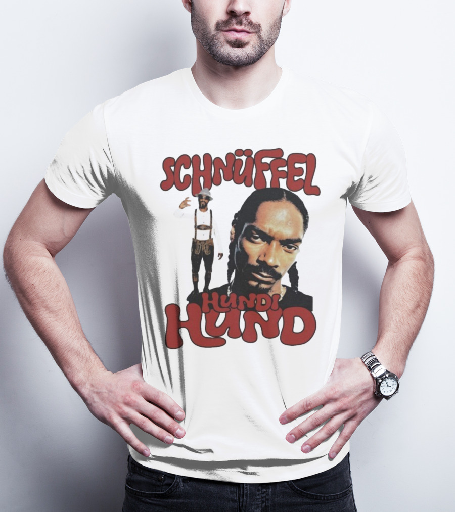Snoop Dogg Schnüffel Hundi Hund German Style T-Shirt