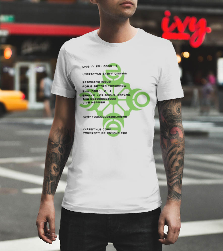 Yeat 2093 Eye Lifestyle Standard Issue Property Of Humans Now T-Shirt