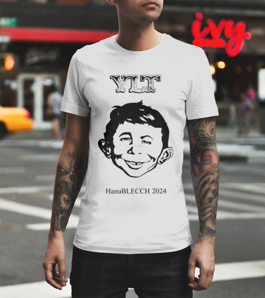 Yo La Tengo Hanukkah 2024 YLT Alfred E Neuman T-Shirt