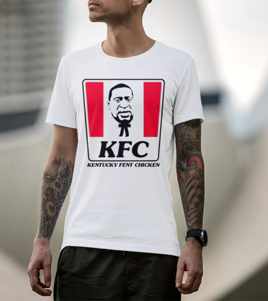 KFC Kentucky Fent Chicken Parody Red Bucket T-Shirt