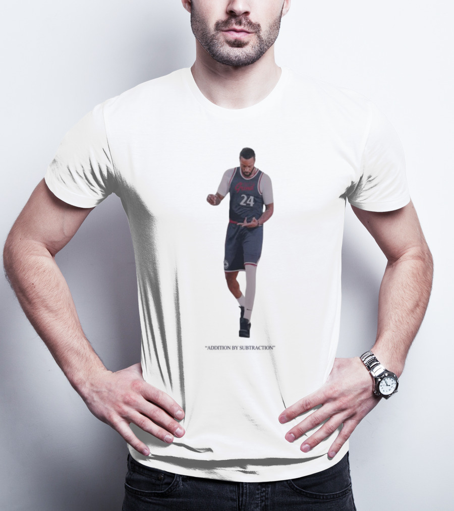 Norman Powell Grind 24 Basketball Addition By Subtraction T-Shirt