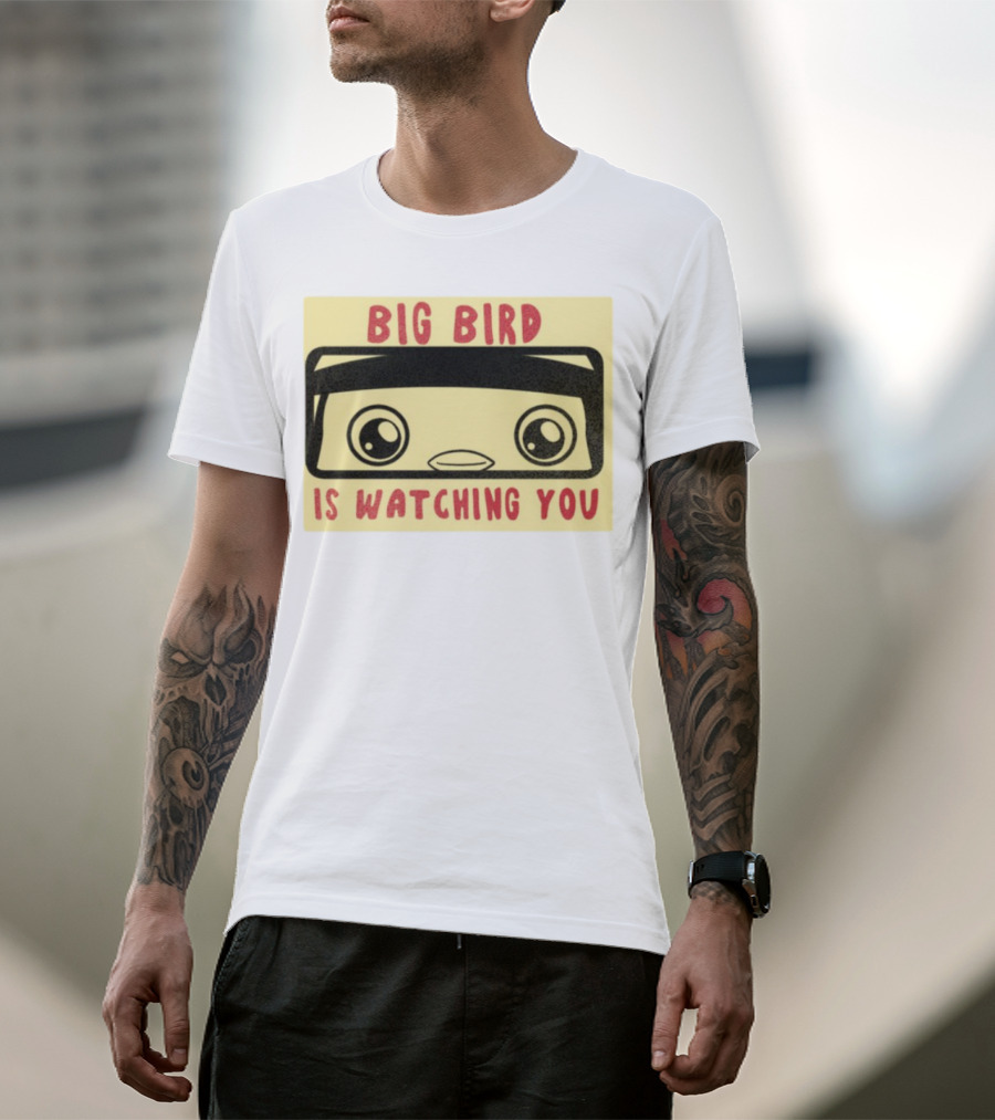 Big Bird Is Ing You Pudgy Penguins T-Shirt