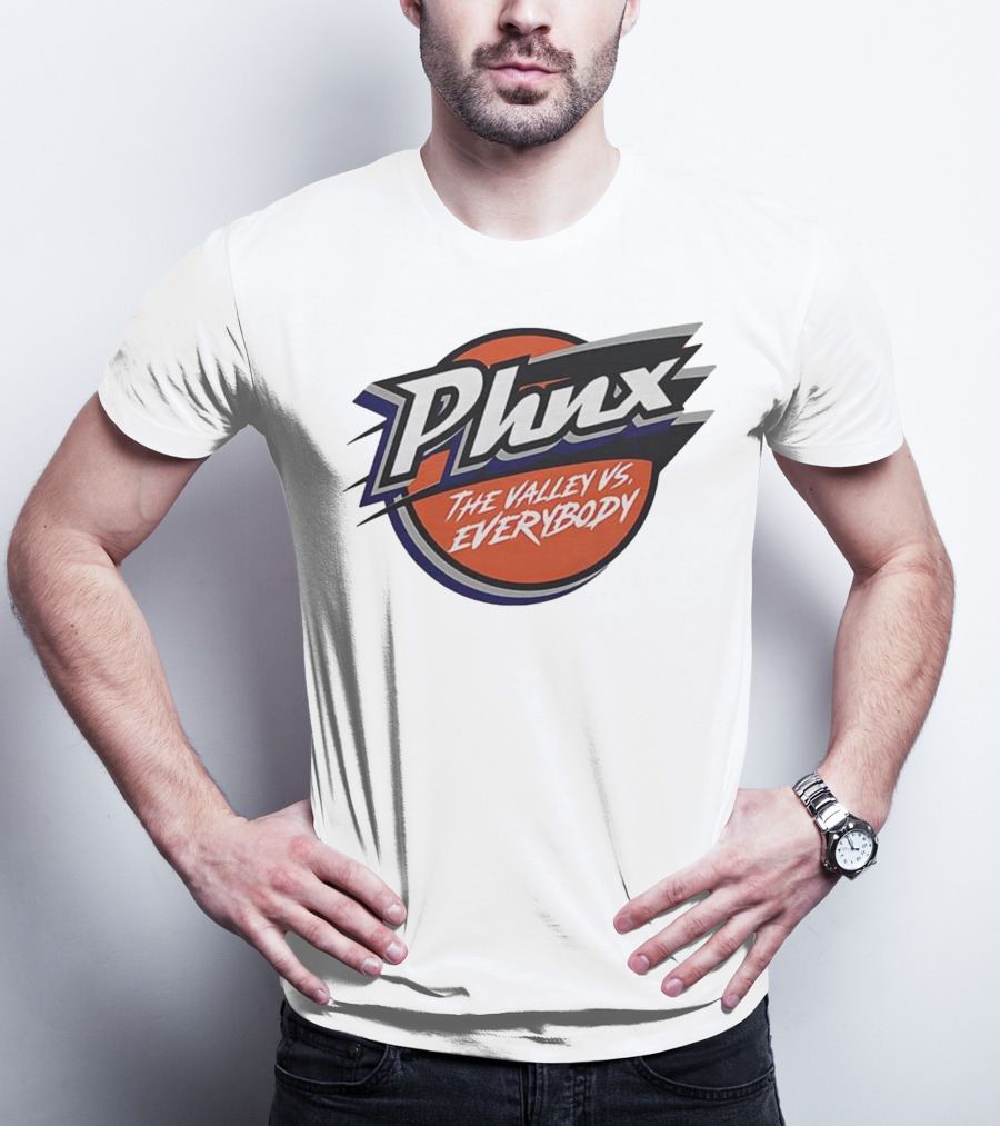 Phnx The Valley Vs Everybody Phoenix Mercury Basketball Tee T-Shirt
