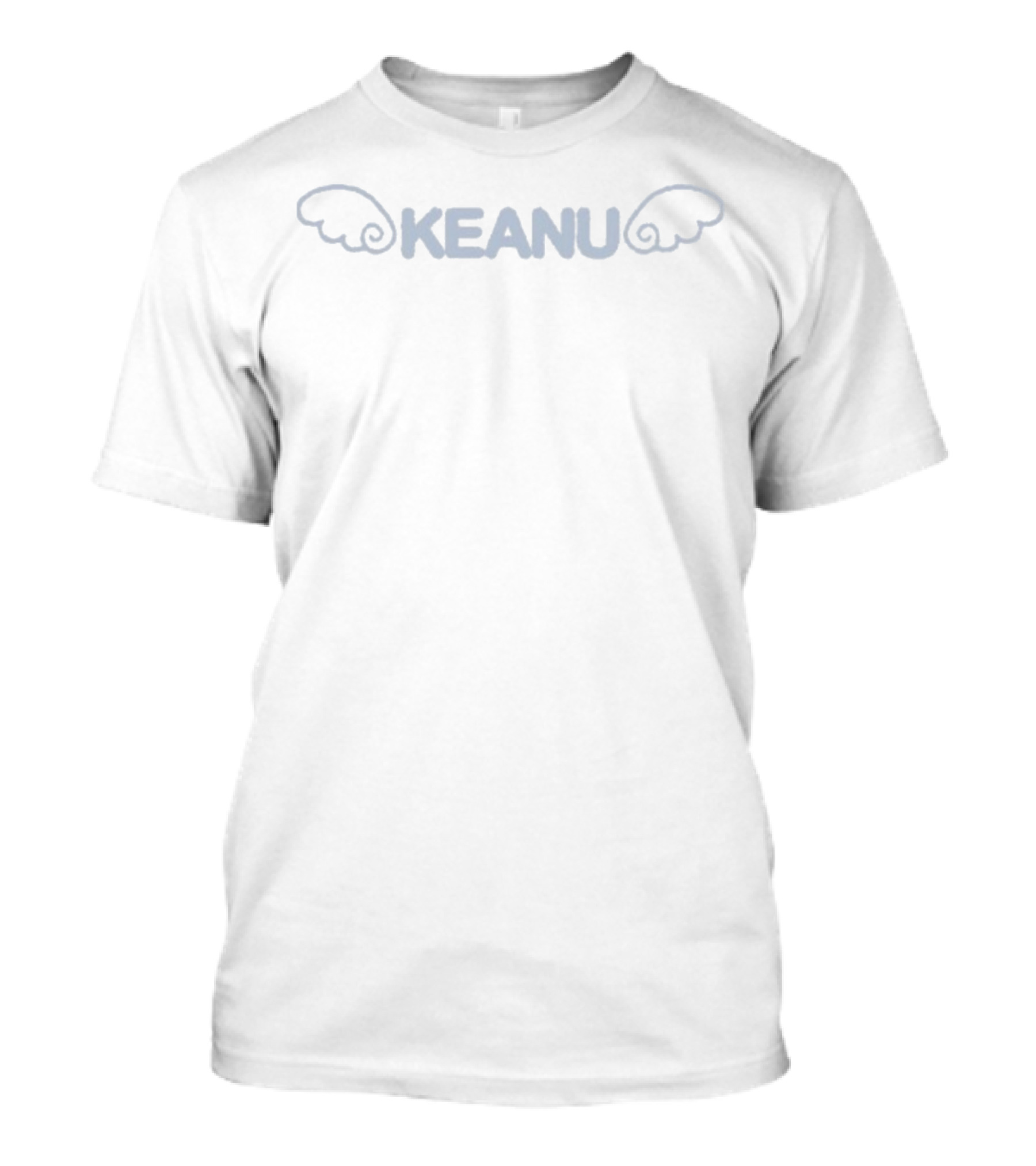 Keanu Angel Wings Micro Rib T-Shirt