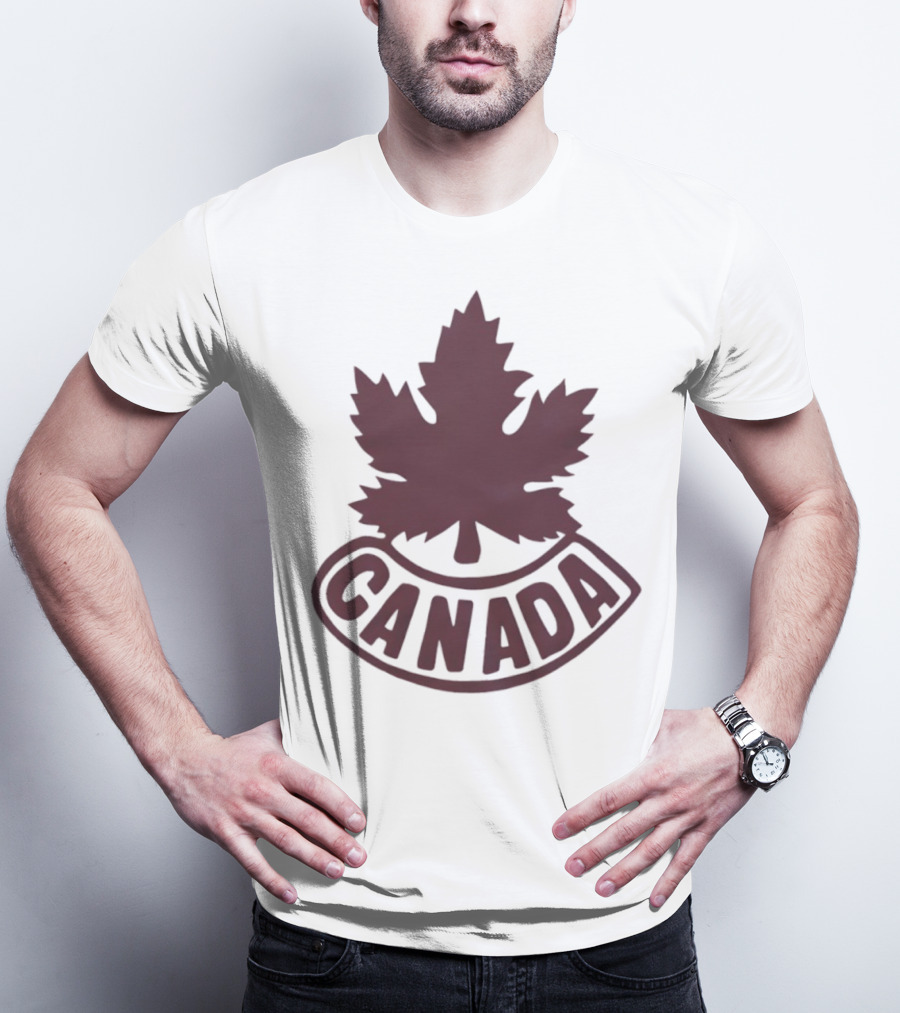 Canada Maple Leaf Badge T-Shirt