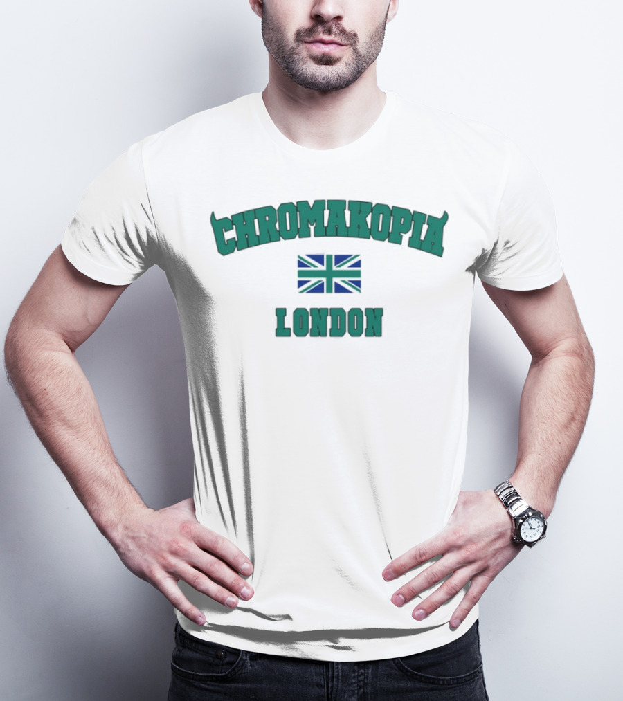 Chromakopia London Union Jack Flag Graphic T-Shirt