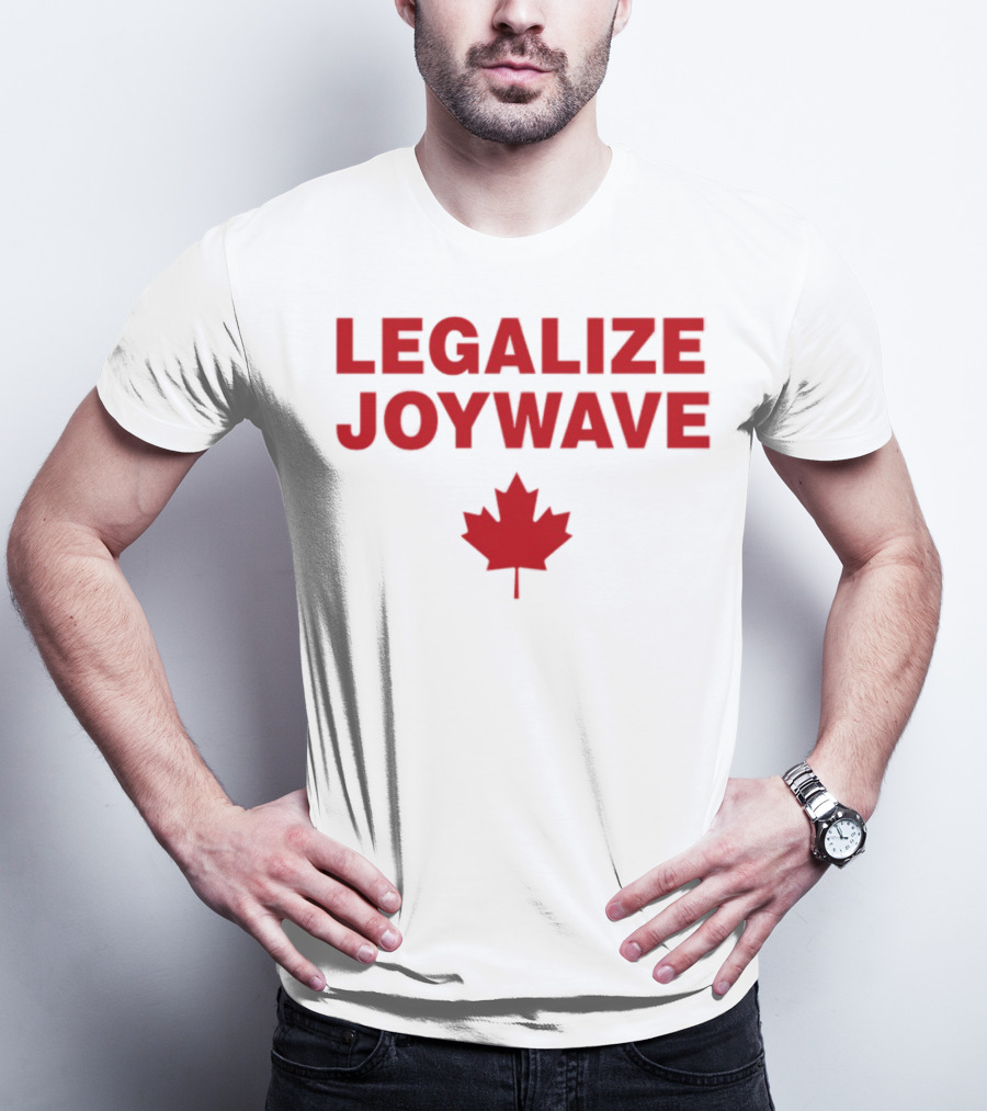 Legalize Joywave Maple Leaf Icon Canada Theme T-Shirt