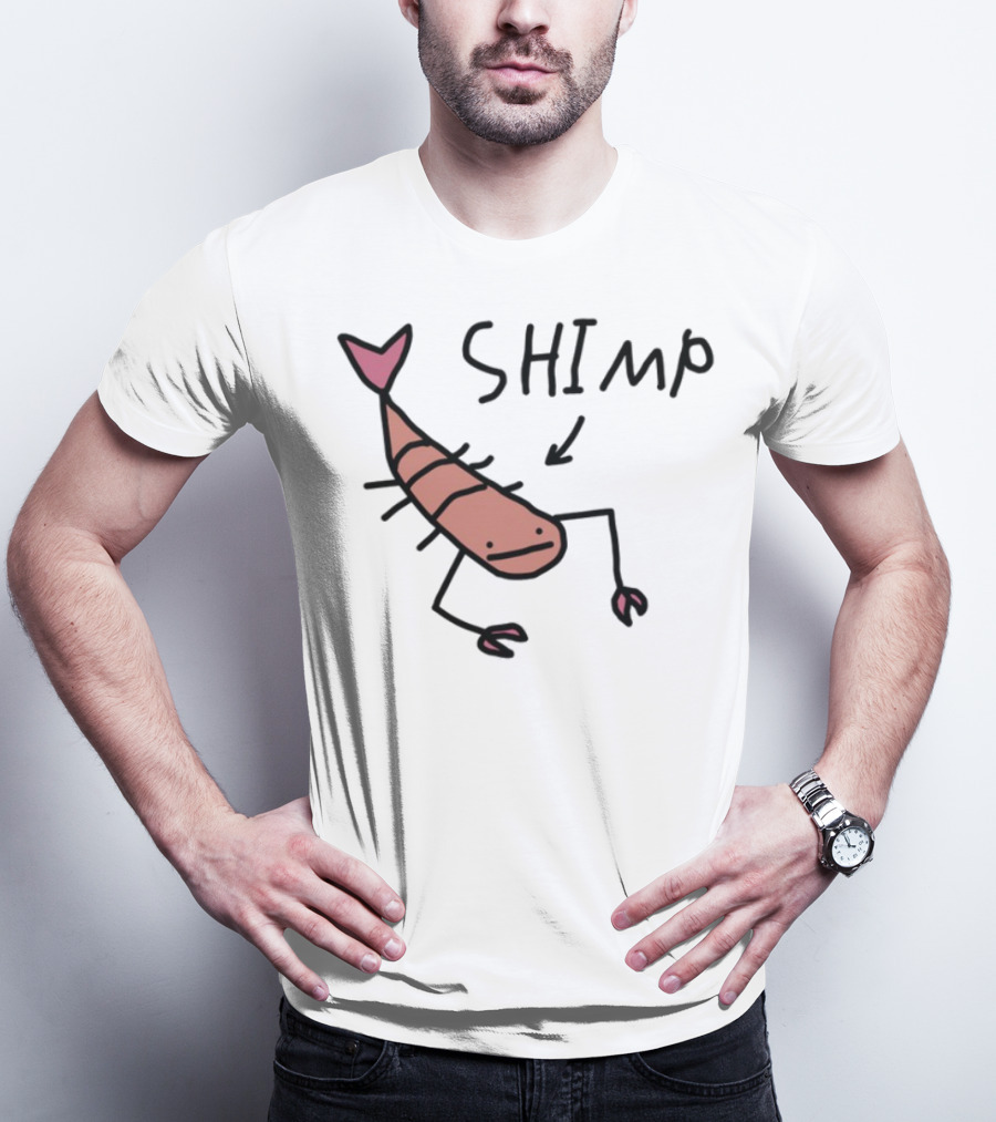 Shimp Cartoon Character Wors S T-Shirt