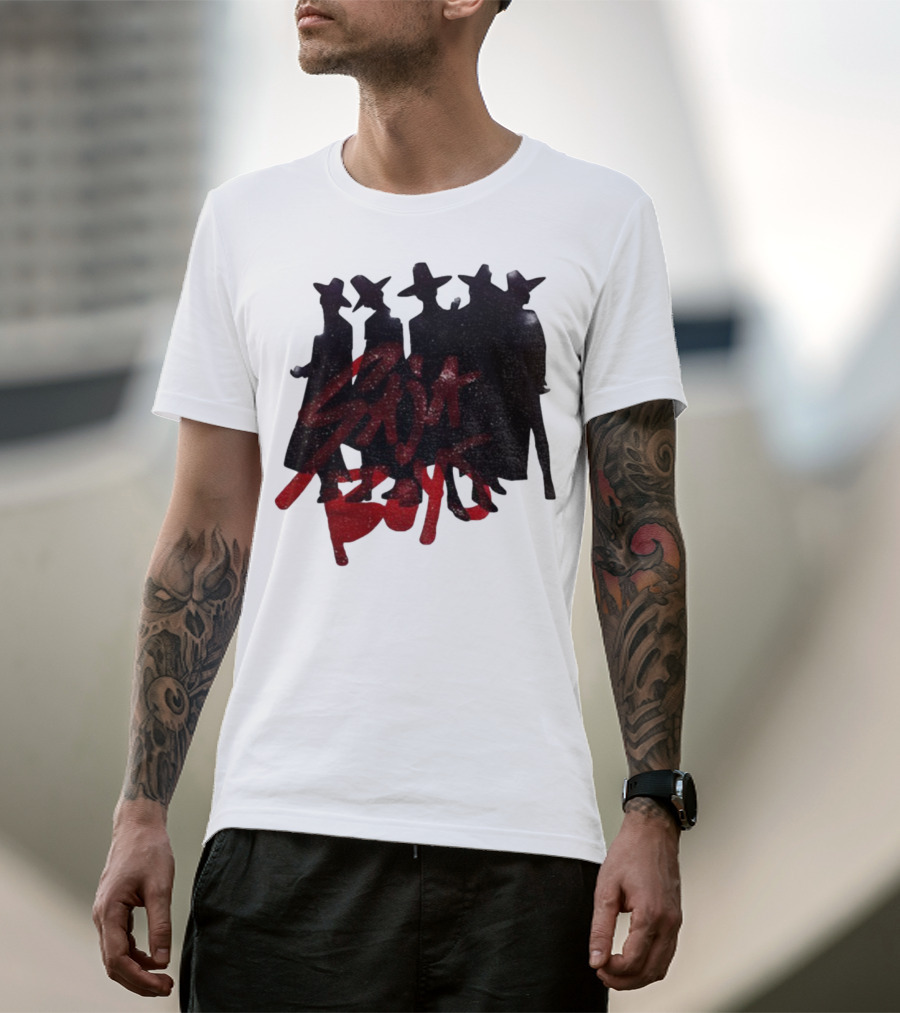 Saja Boys Huntrix Demon Hunter Kpop Vintage Silhouette Design T-Shirt
