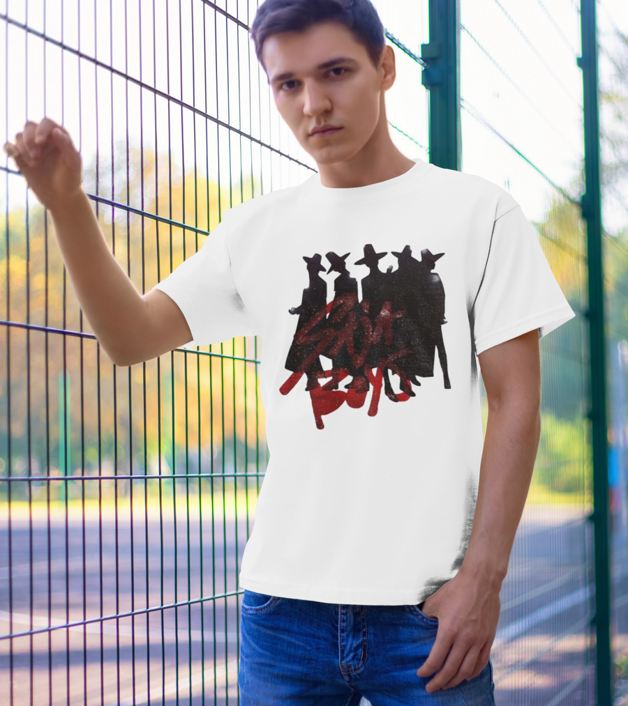 Saja Boys Huntrix Demon Hunter Kpop Vintage Silhouette Design T-Shirt