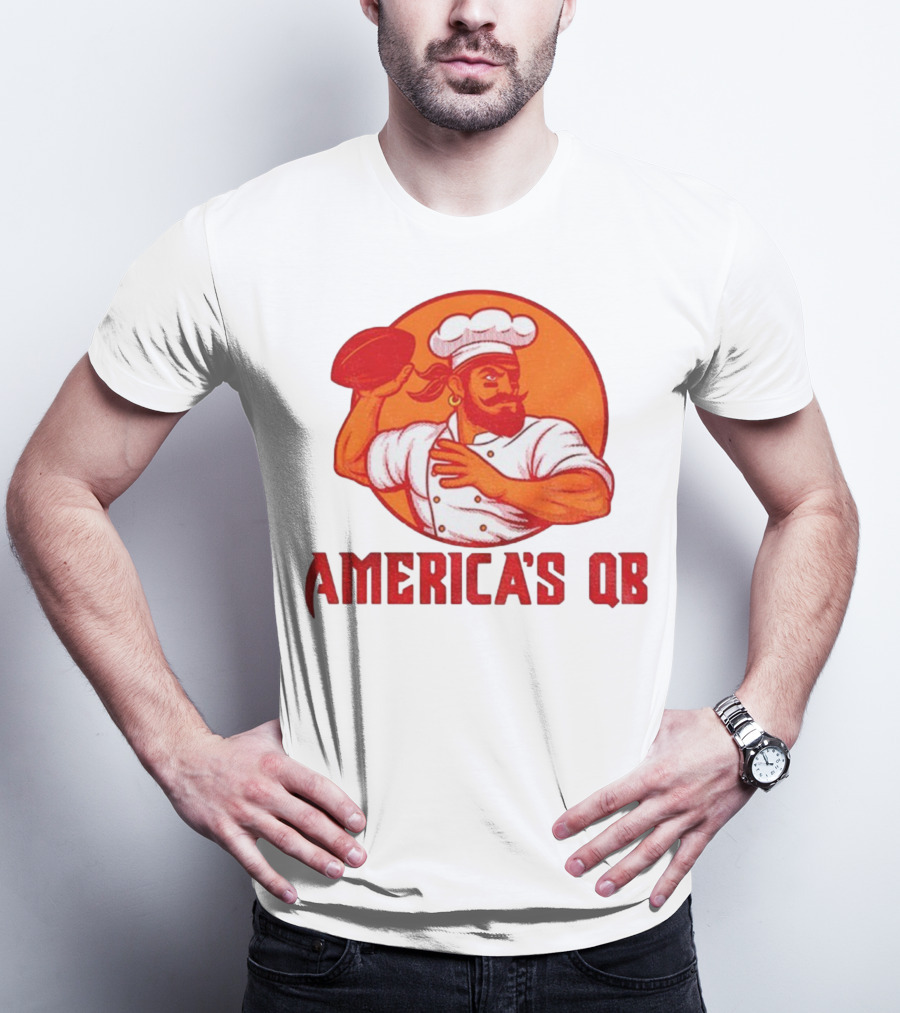 Baker Mayfield America's QB Chef Tampa Bay Buccaneers Football T-Shirt
