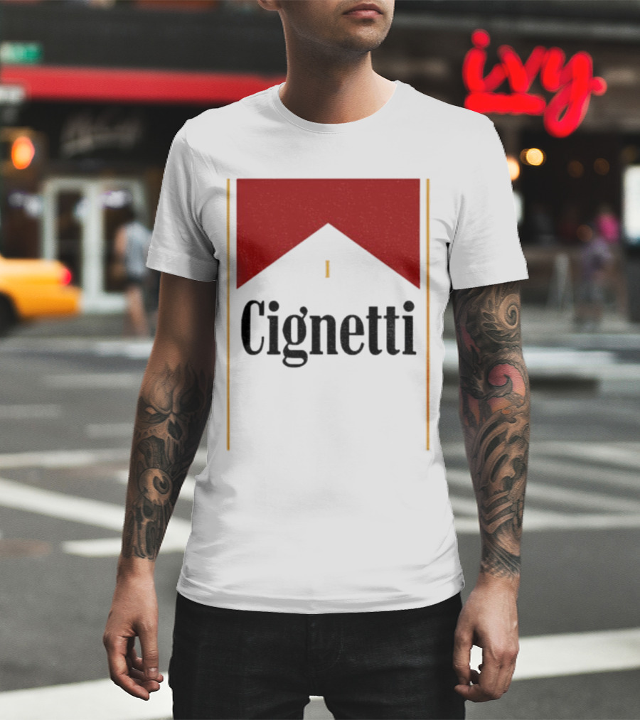 Curt Cignetti Retro Banner Red T-Shirt