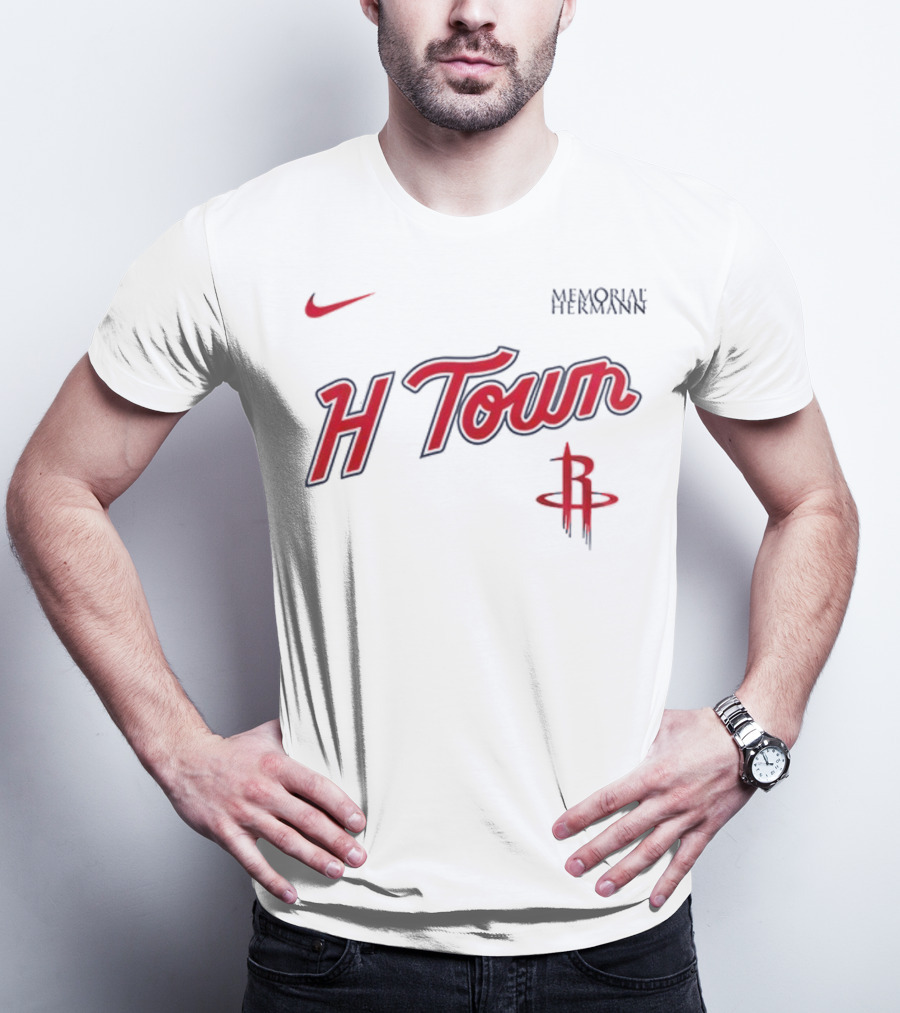 H-Town Nike Houston Rockets Memorial Hermann Edition T-Shirt