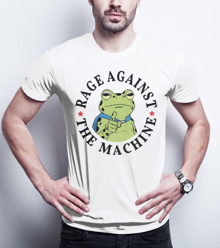 Rage Against The Machine Portland Frog Anti Trump T-Shirt