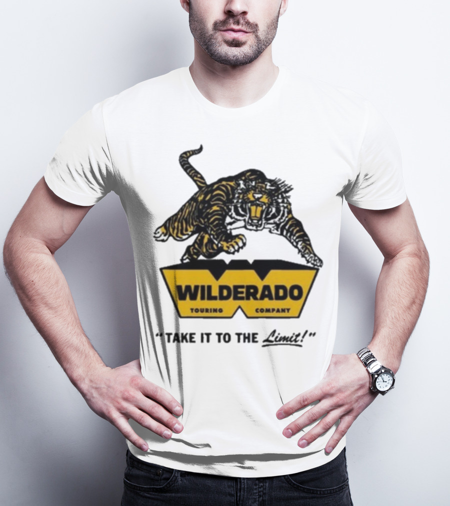Wilderado Touring Company Take It To The Limit Tiger Logo T-Shirt