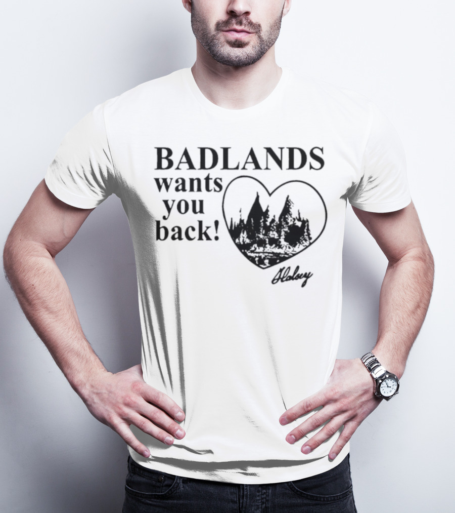 Badlands Wants You Back Halsey Heart Signature T-Shirt