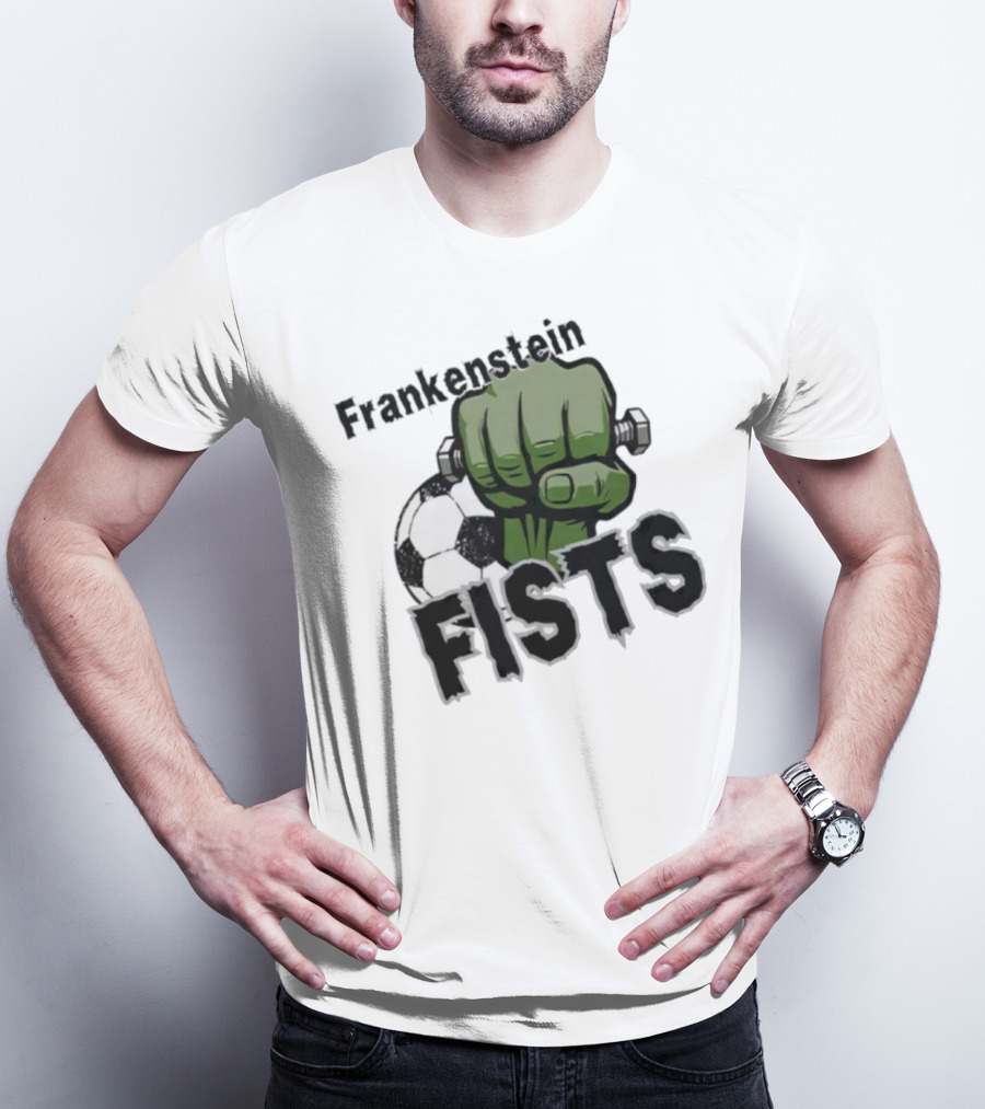 Frankenstein Soccer Fists T-Shirt