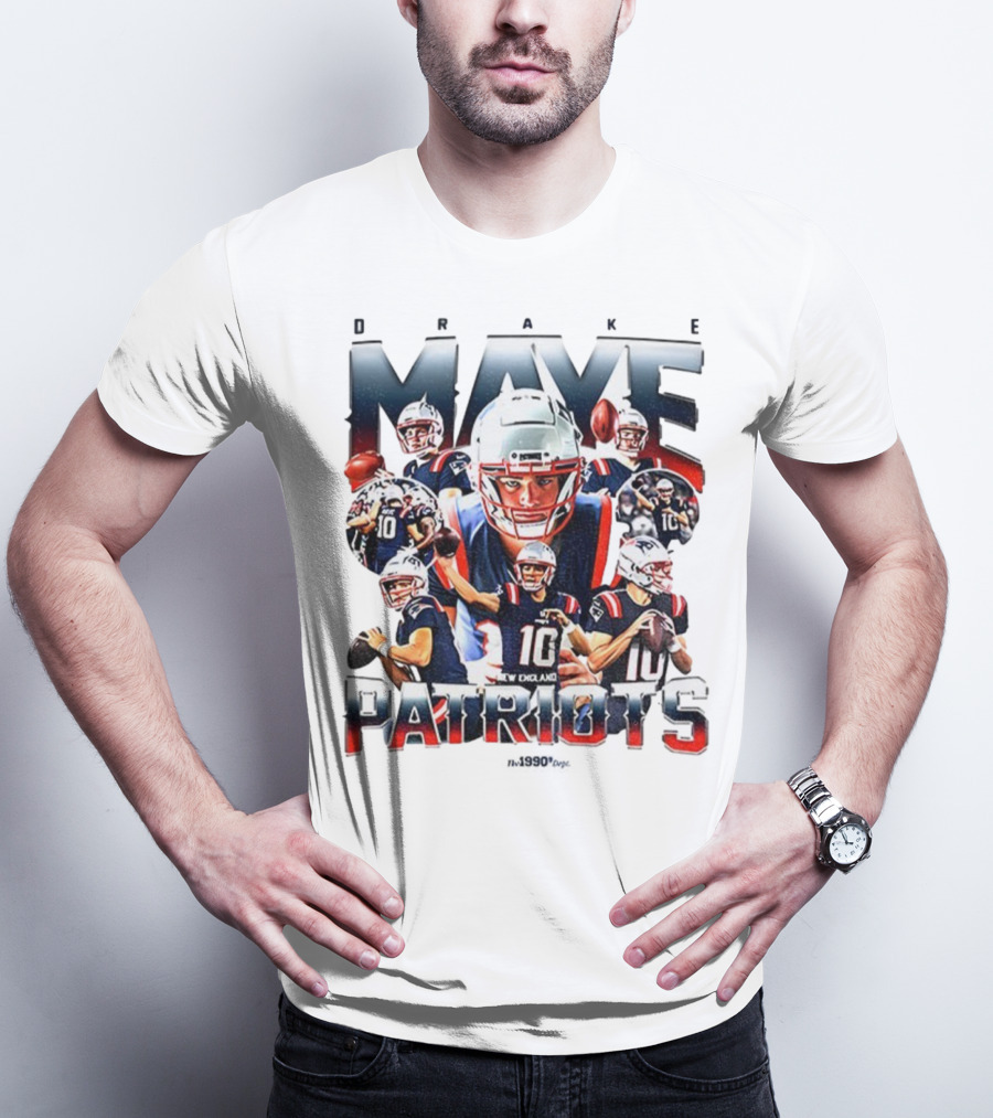 Drake Maye New England Patriots NFL Super Bowl 2025 T-Shirt