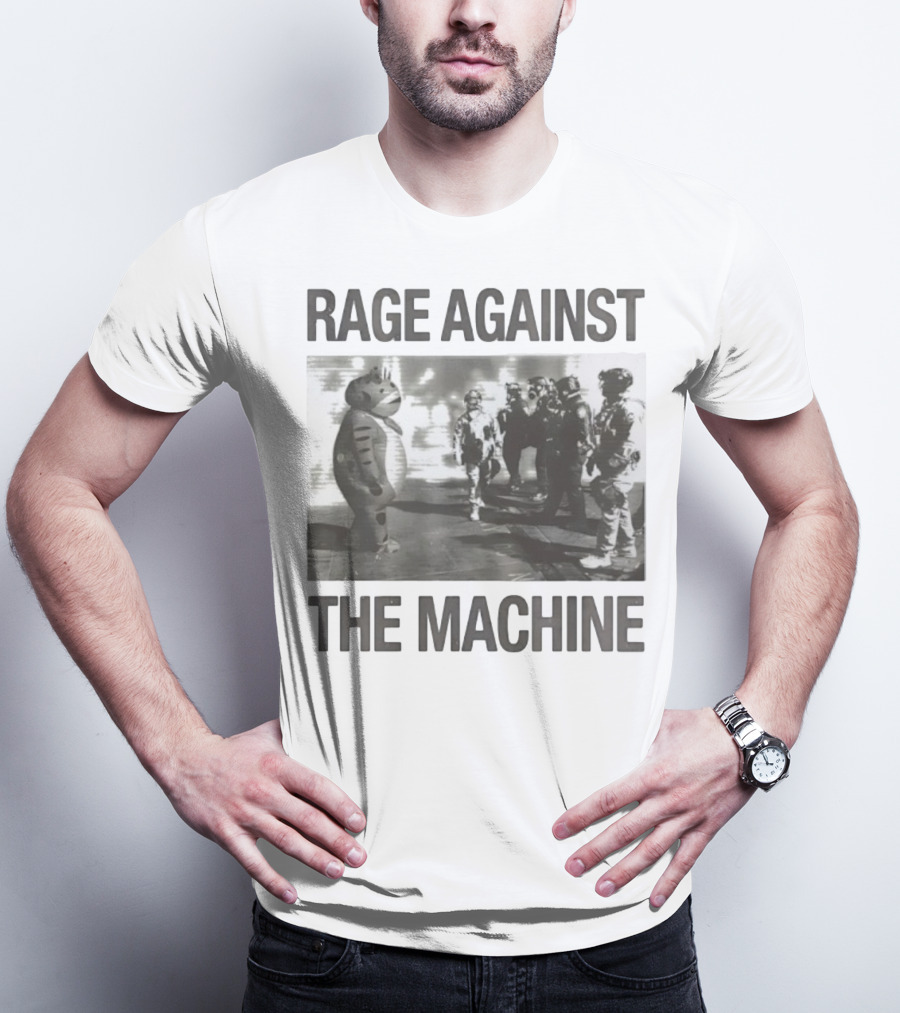 Rage Against The Machine Frog Confrontation T-Shirt