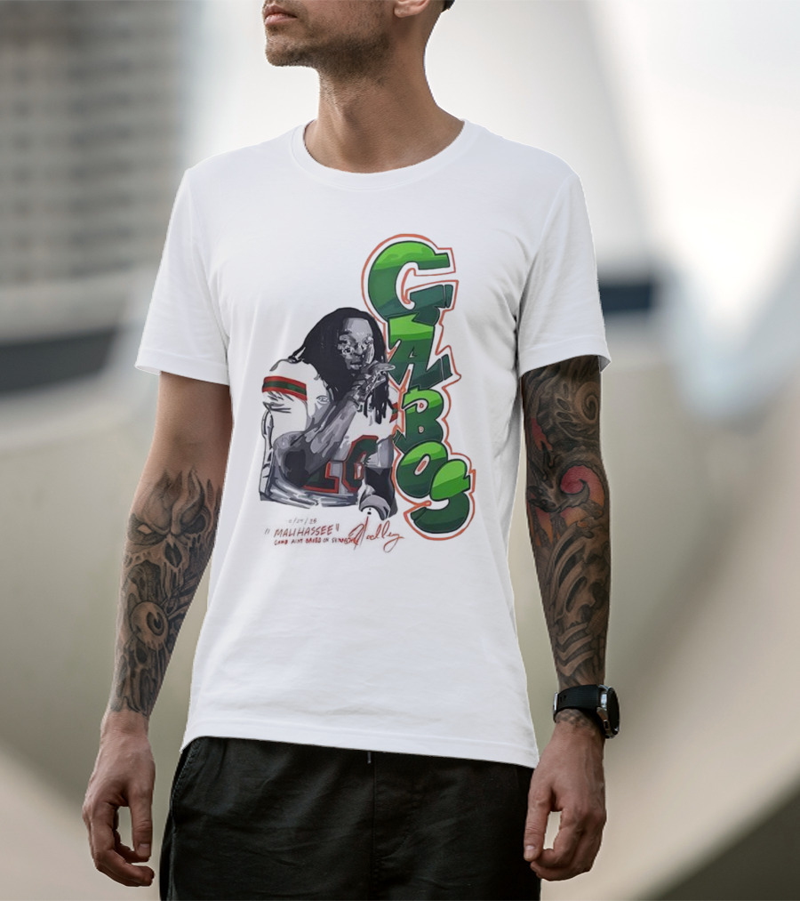 Malachi Toney Gabos Miami Hurricanes Malihassee Signature T-Shirt