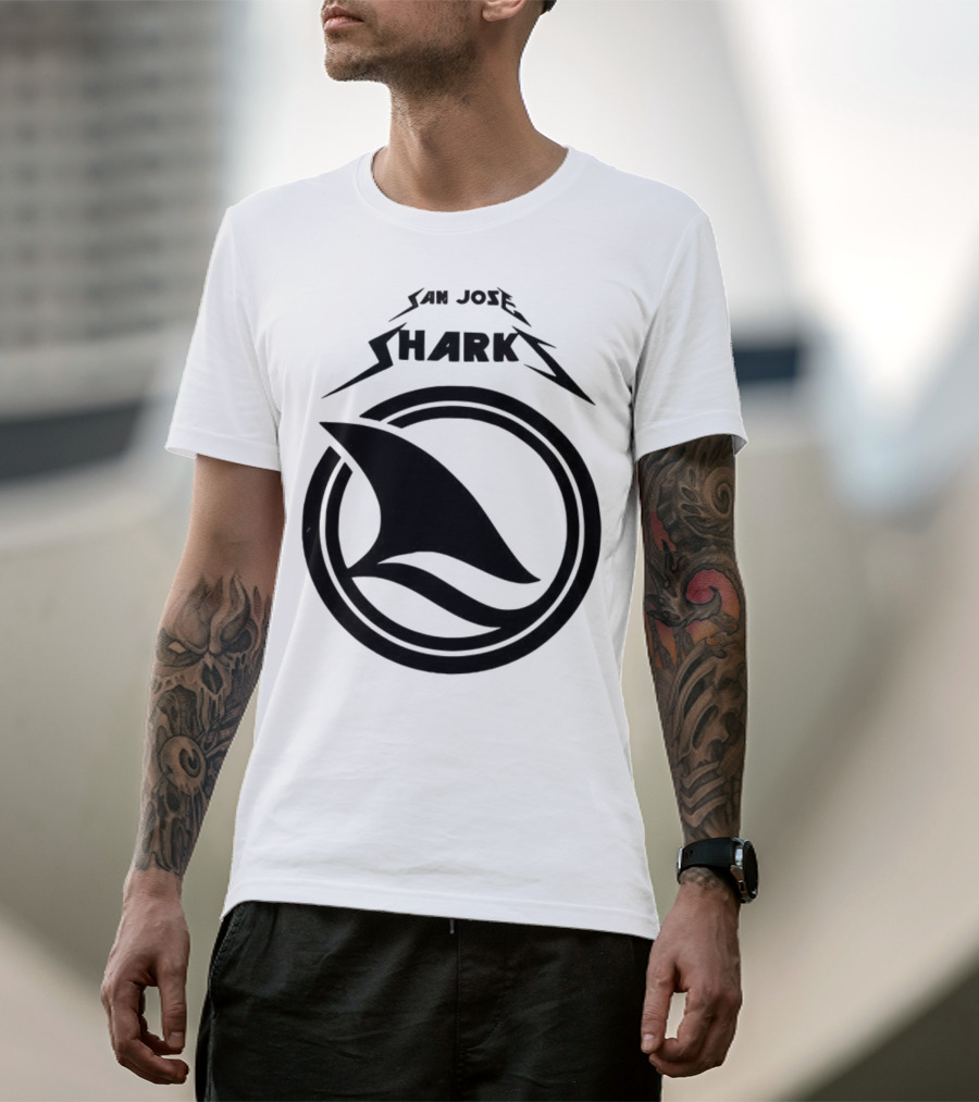 San Jose Sharks Shark Fin Game Day Favorite T-Shirt