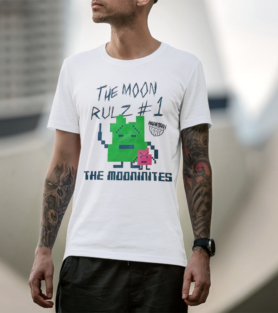 The Mooninites The Moon Rulz #1 Aqua Teen Hunger Force T-Shirt