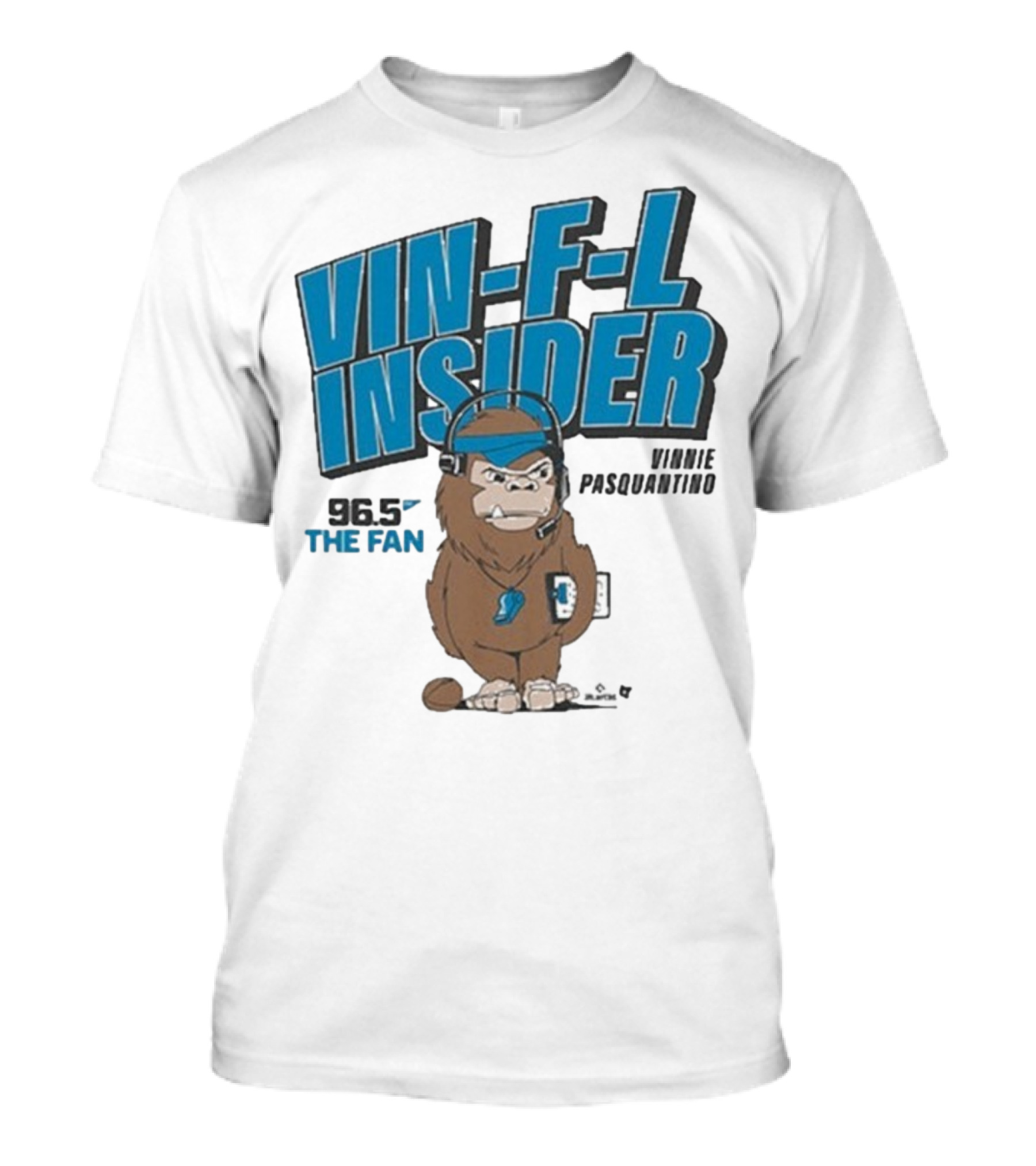 Vin-F-L Insider Vinnie Pasquantino 96.5 The Fan T-Shirt