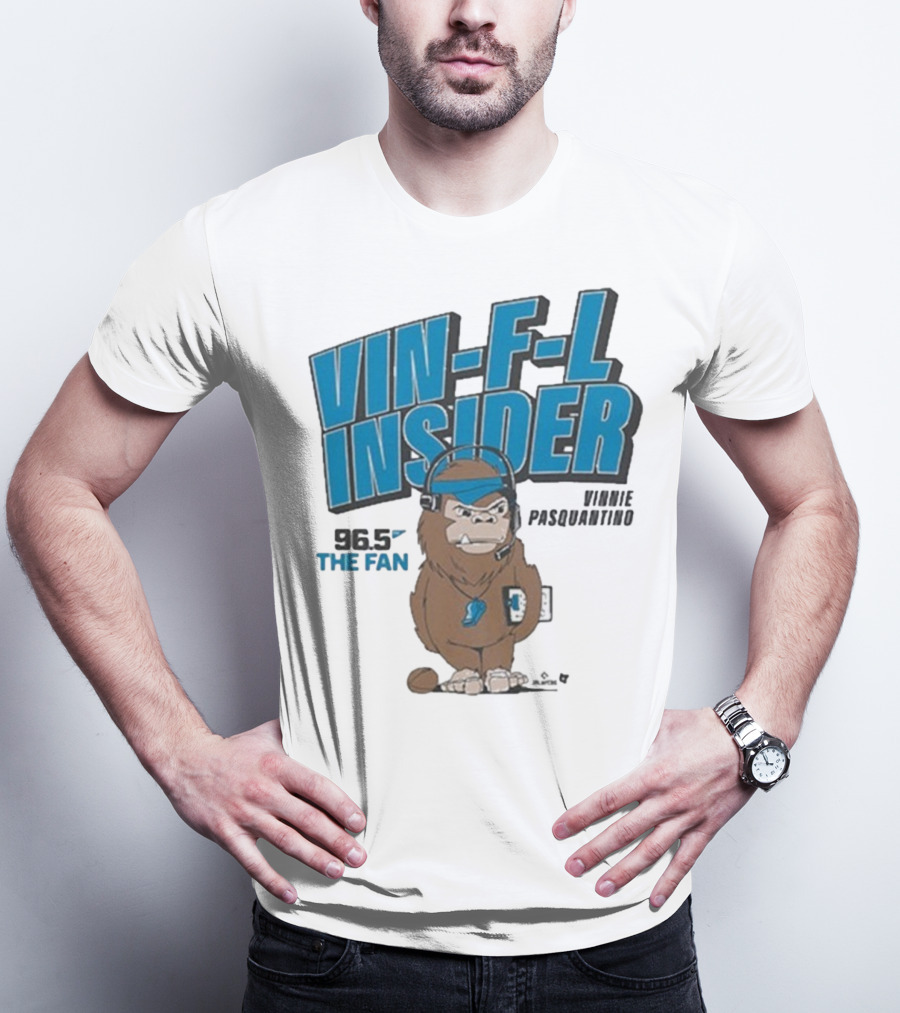 Vin-F-L Insider Vinnie Pasquantino 96.5 The Fan T-Shirt