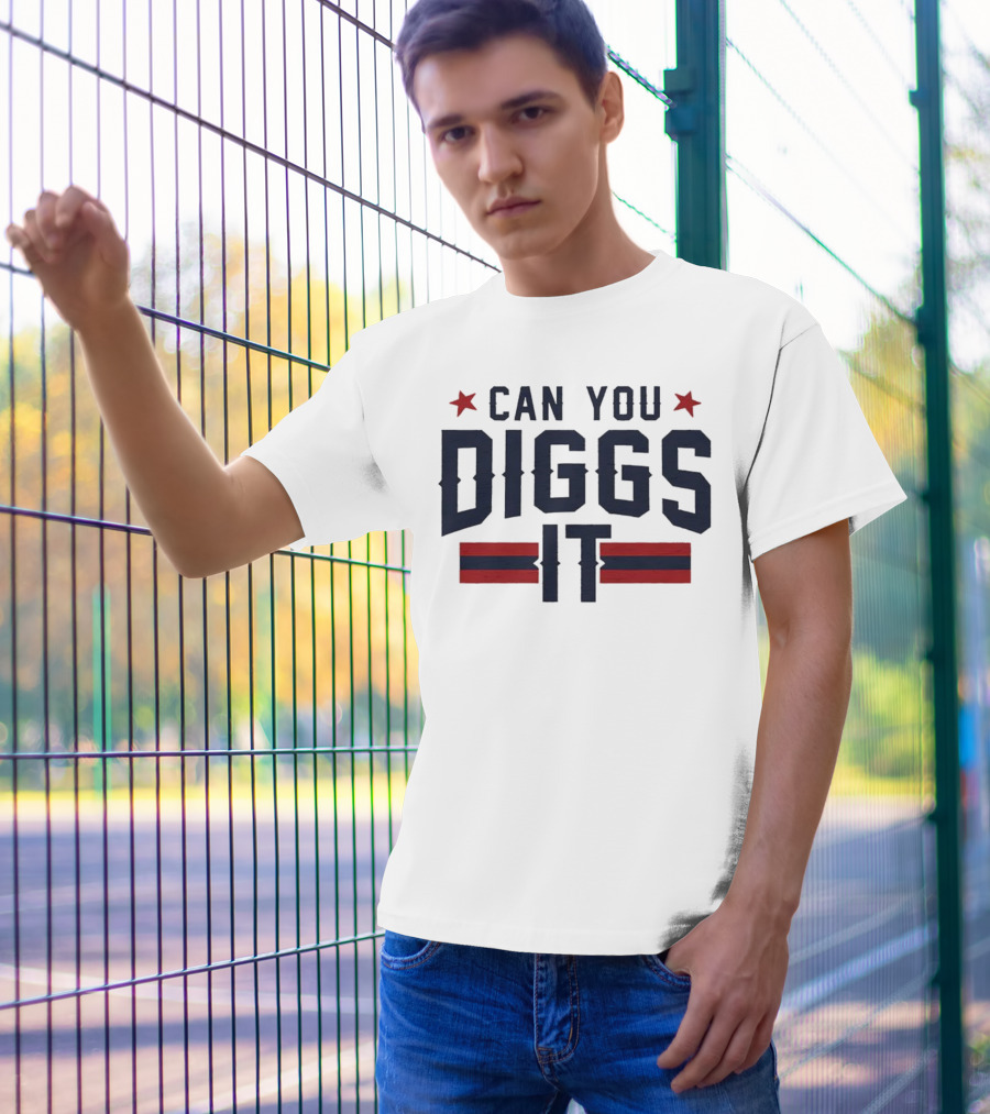 Can You Diggs It Meme Red Blue Star Stripes T-Shirt