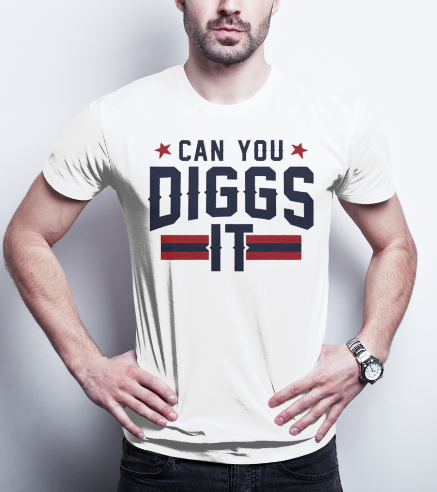 Can You Diggs It Meme Red Blue Star Stripes T-Shirt