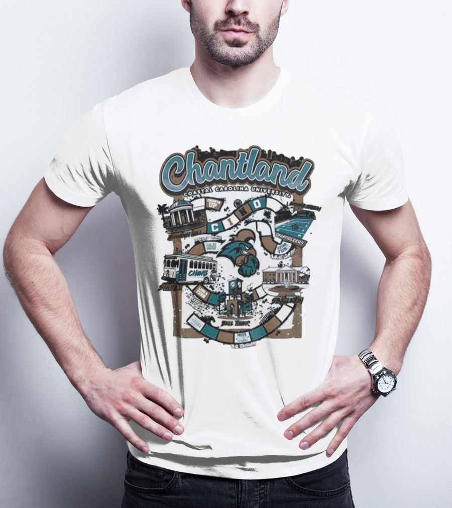 Chantland Coastal Carolina University Chanticleers CINO Gameday T-Shirt
