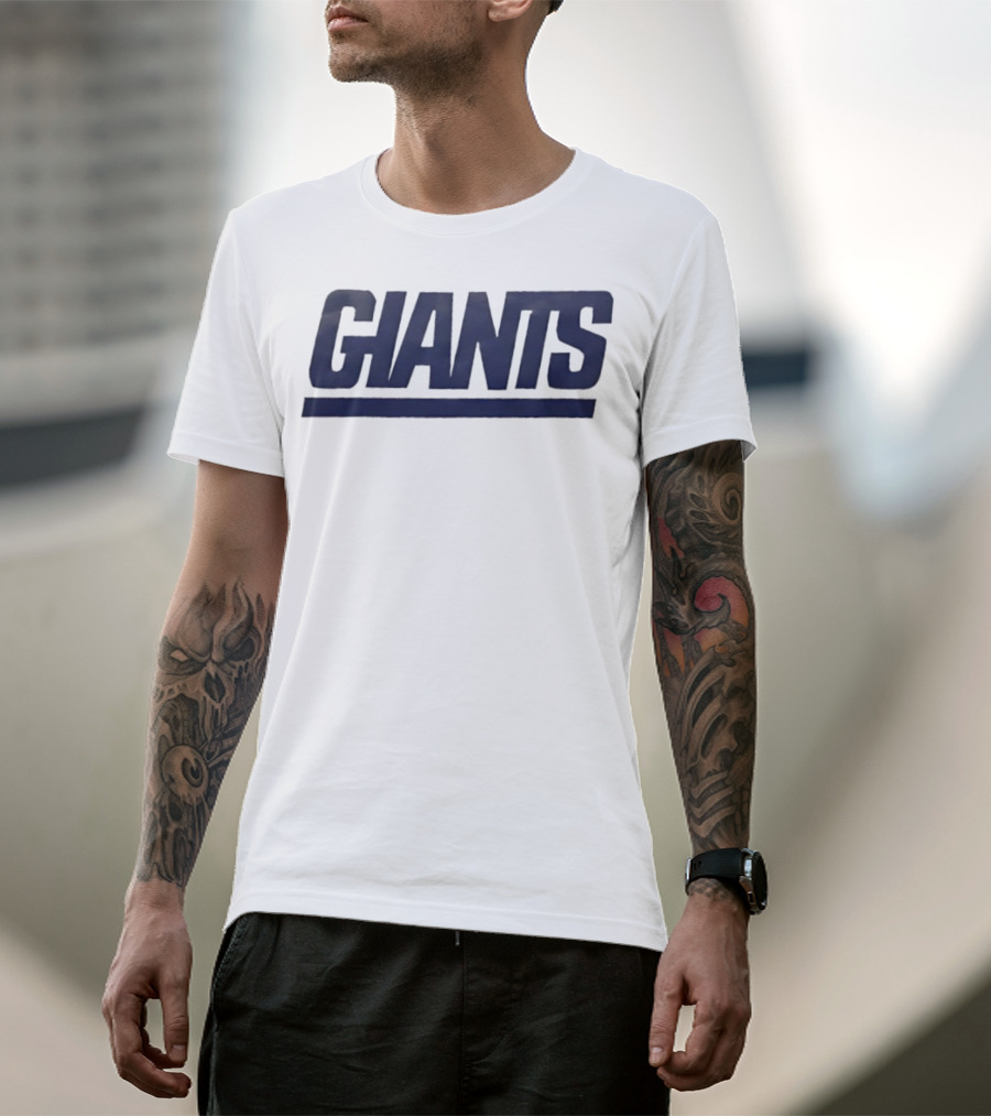 New York Giants Classic Symbol Navy Blue T-Shirt