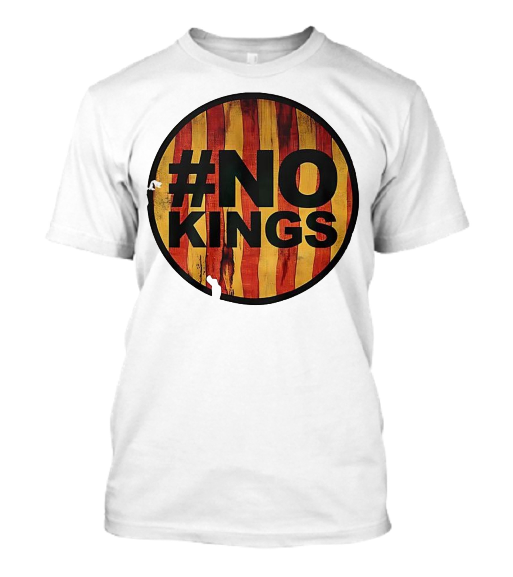 #NO KINGS American Flag Vintage T-Shirt