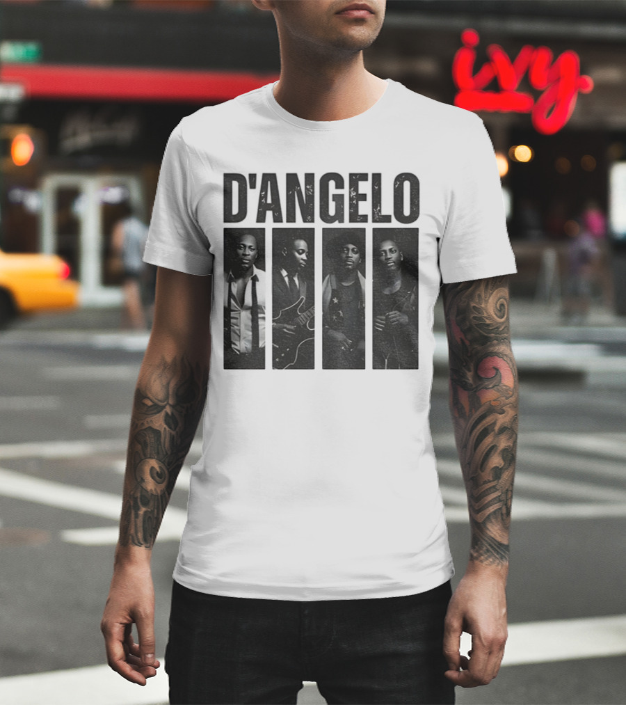 RIP D’Angelo Thanks For Memories 1974 2025 Iconic Music Legend Tribute T-Shirt